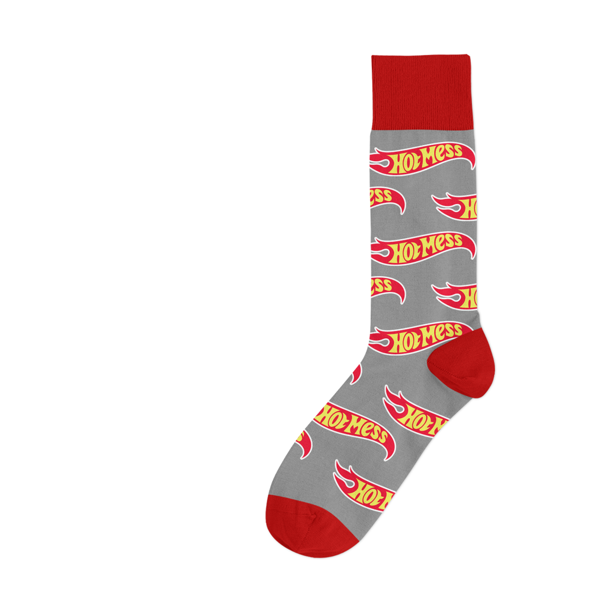 Hot Mess Funny Socks – Niceknotts